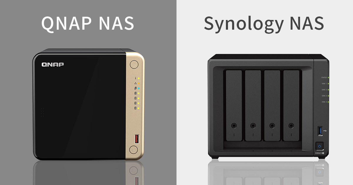 QNAP NASとSynology NASを比較・選ぶポイントとは？｜テックウインド株式会社